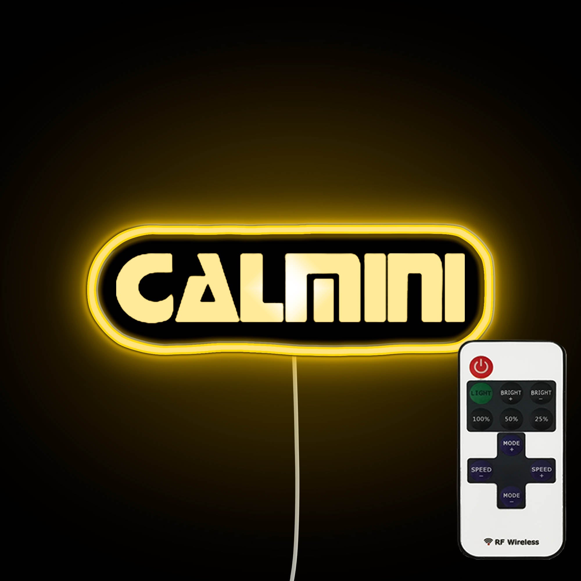 Calmini Logo Neon Wall Light