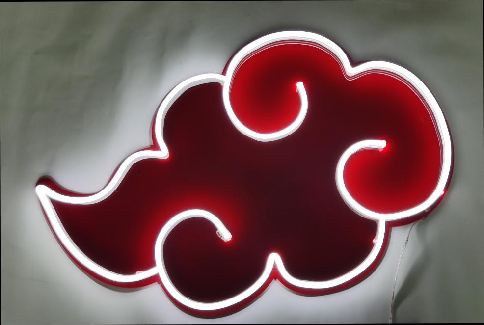 🛒naruto Akatsuki Cloud Neon Sign | Led – Neon Factory