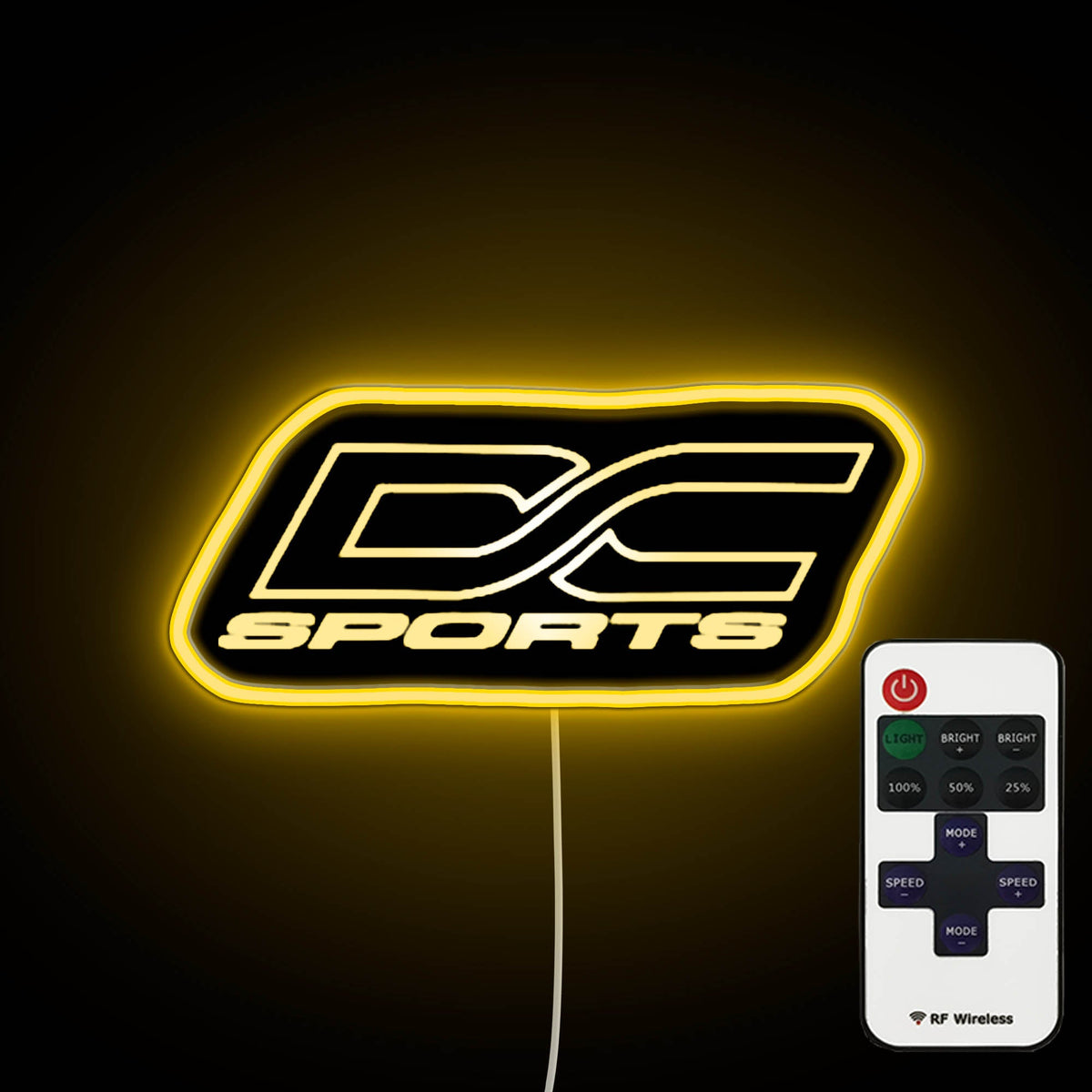 Dc Sports Logo Neon Wall Light – Neon Factory