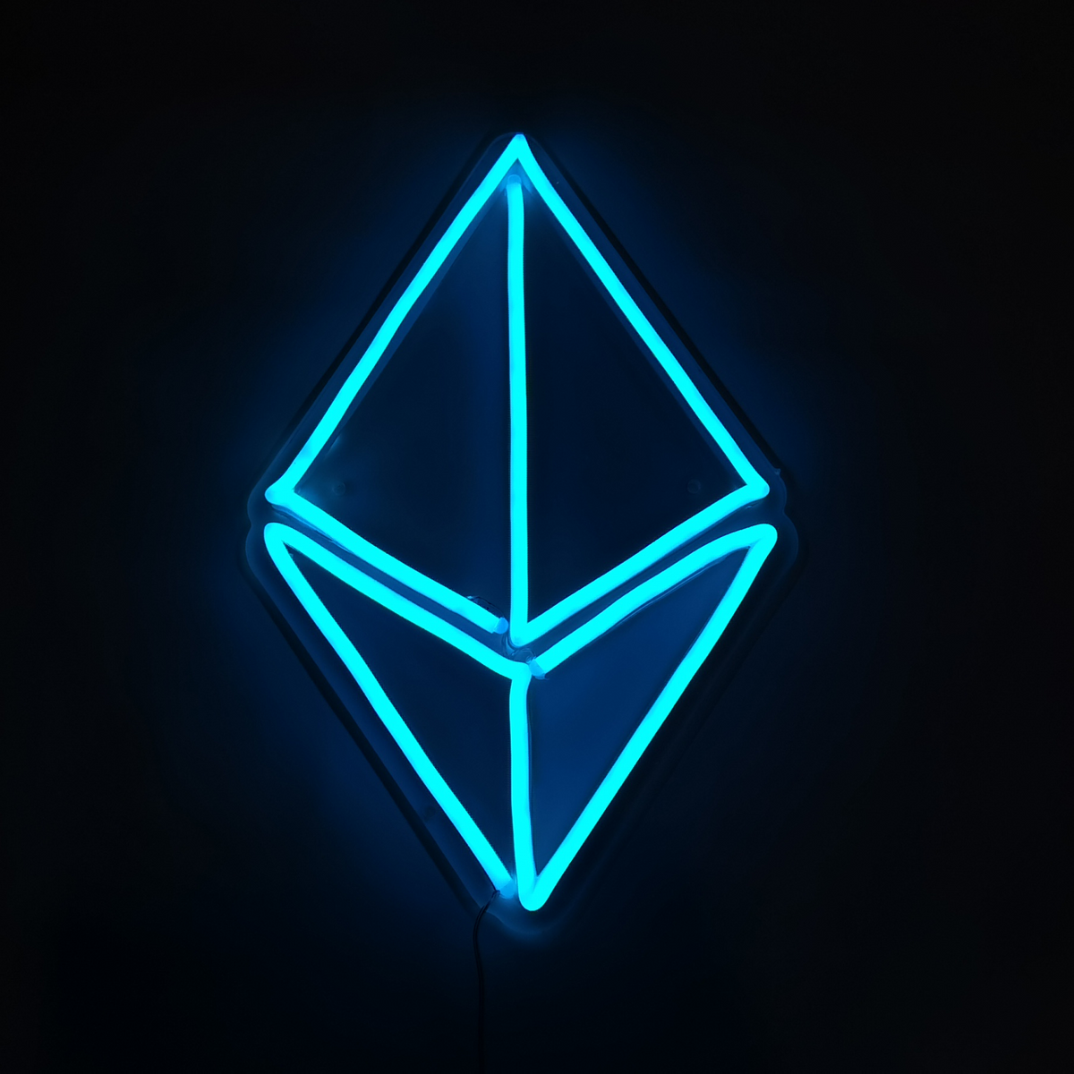 Ethereum Coin Neon Sign - Crypto Currency Led Neon Decor – Neon Factory