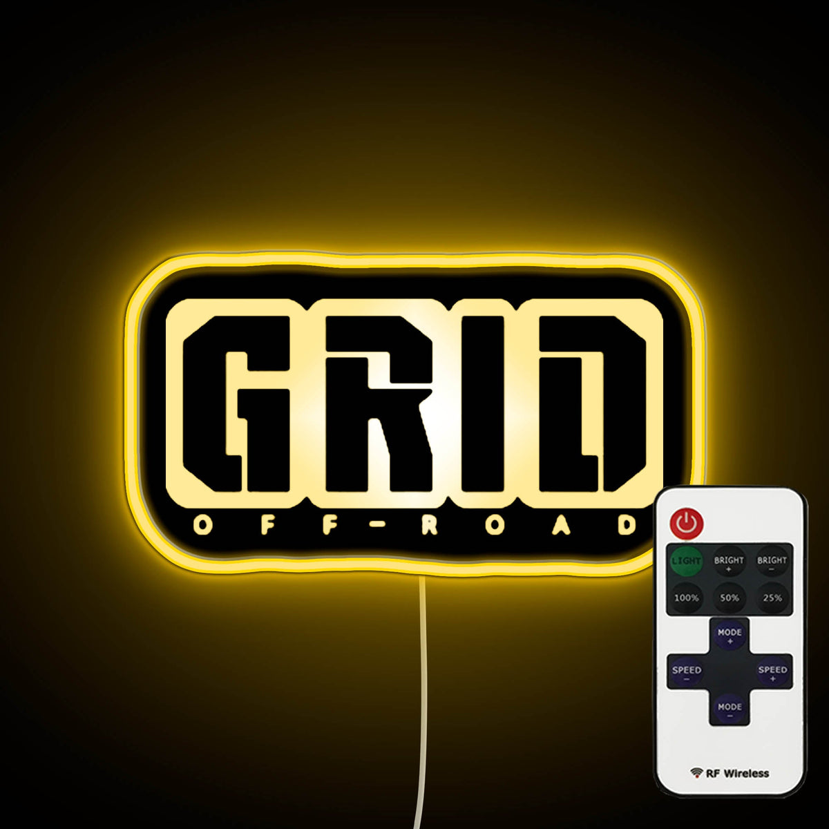 Grid Off Road Wheels Neon Sign – Neon Factory