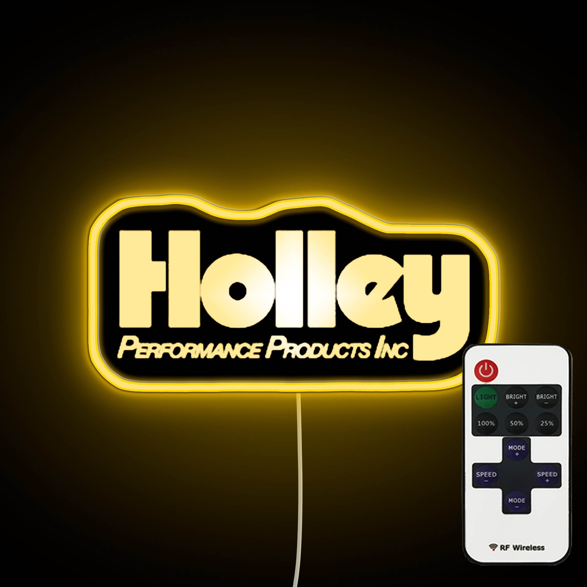 Holley Logo neon neon sign