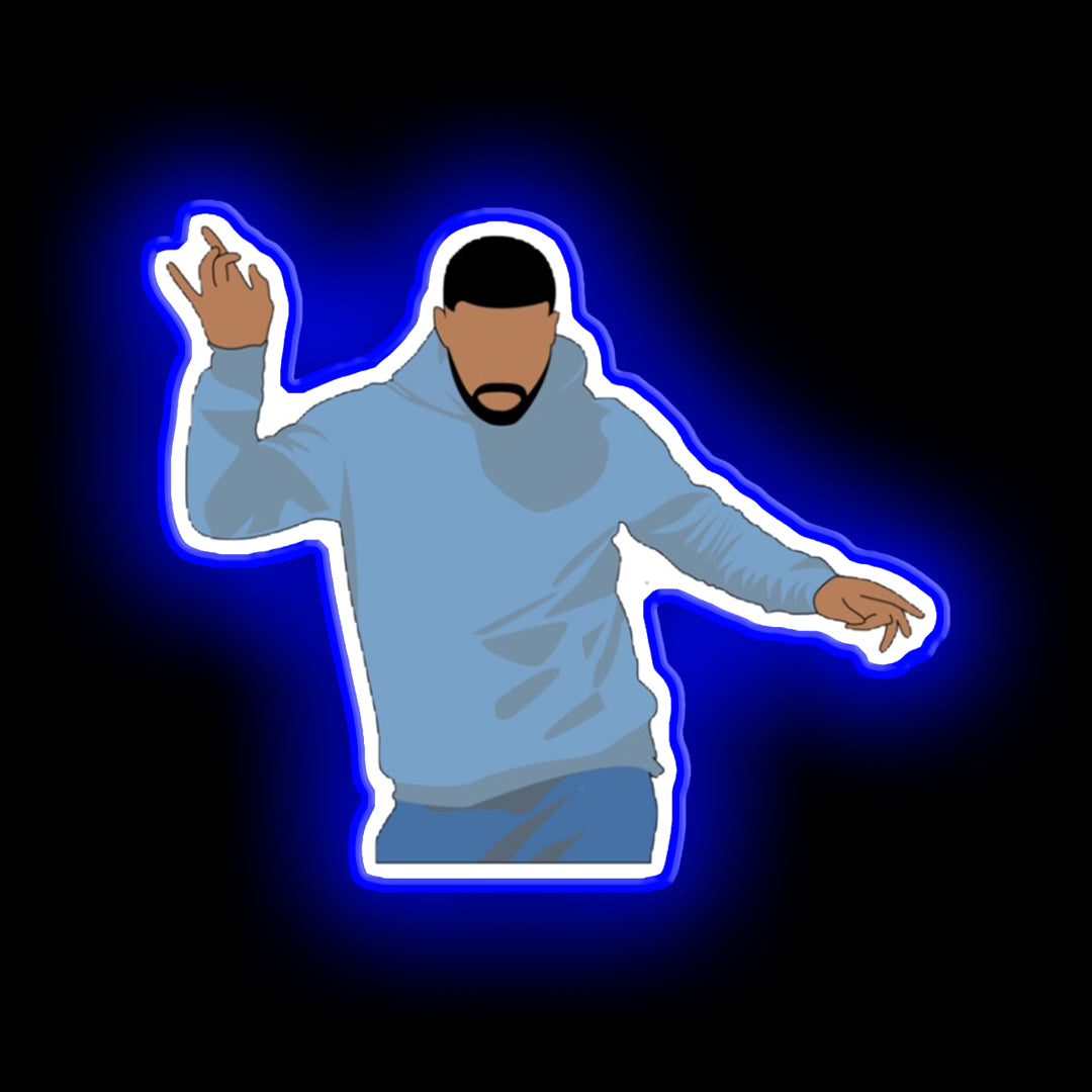 Drake Hotline neon sign