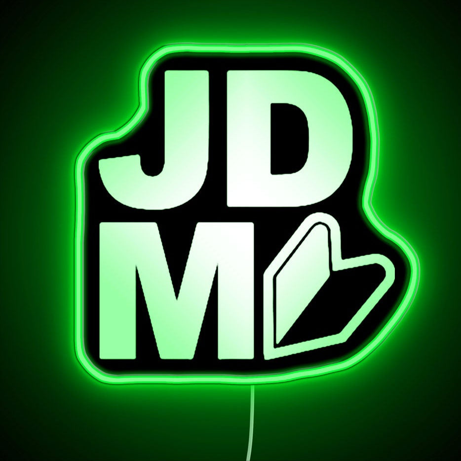 Jdm Logo Neon Sign – Neon Factory