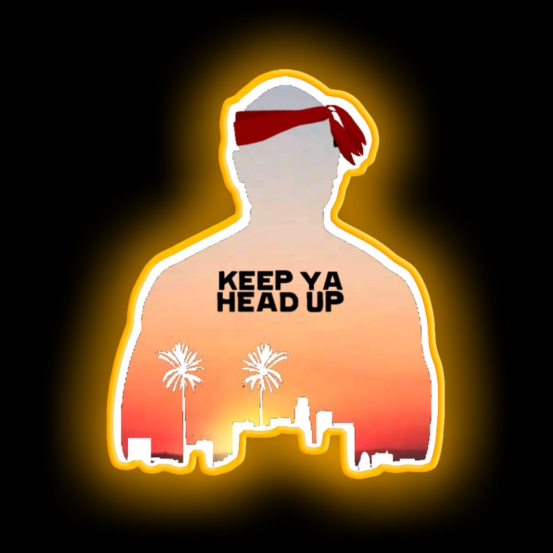 Keep It Up. neon sign