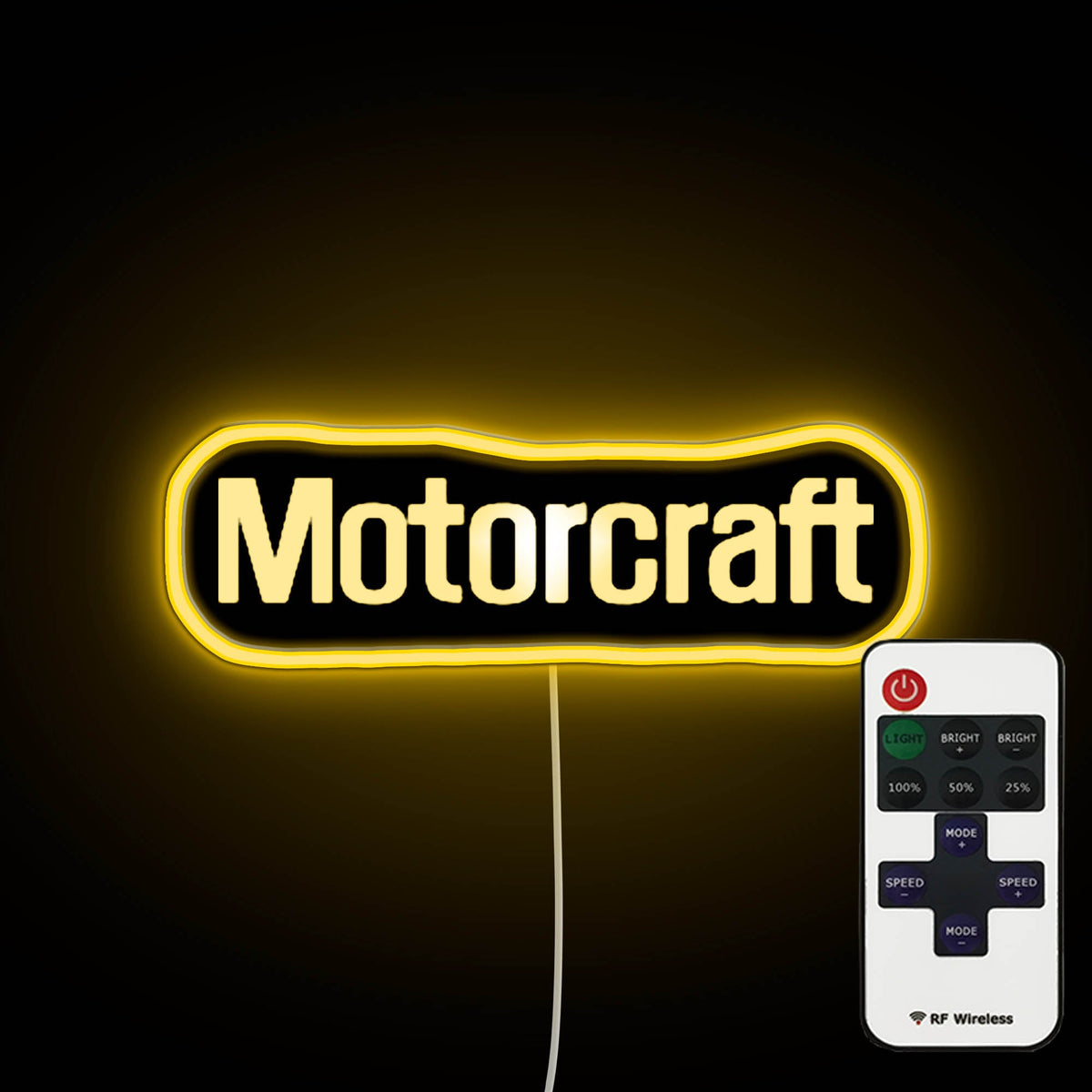 Motorcraft Logo Neon Wall Light – Neon Factory