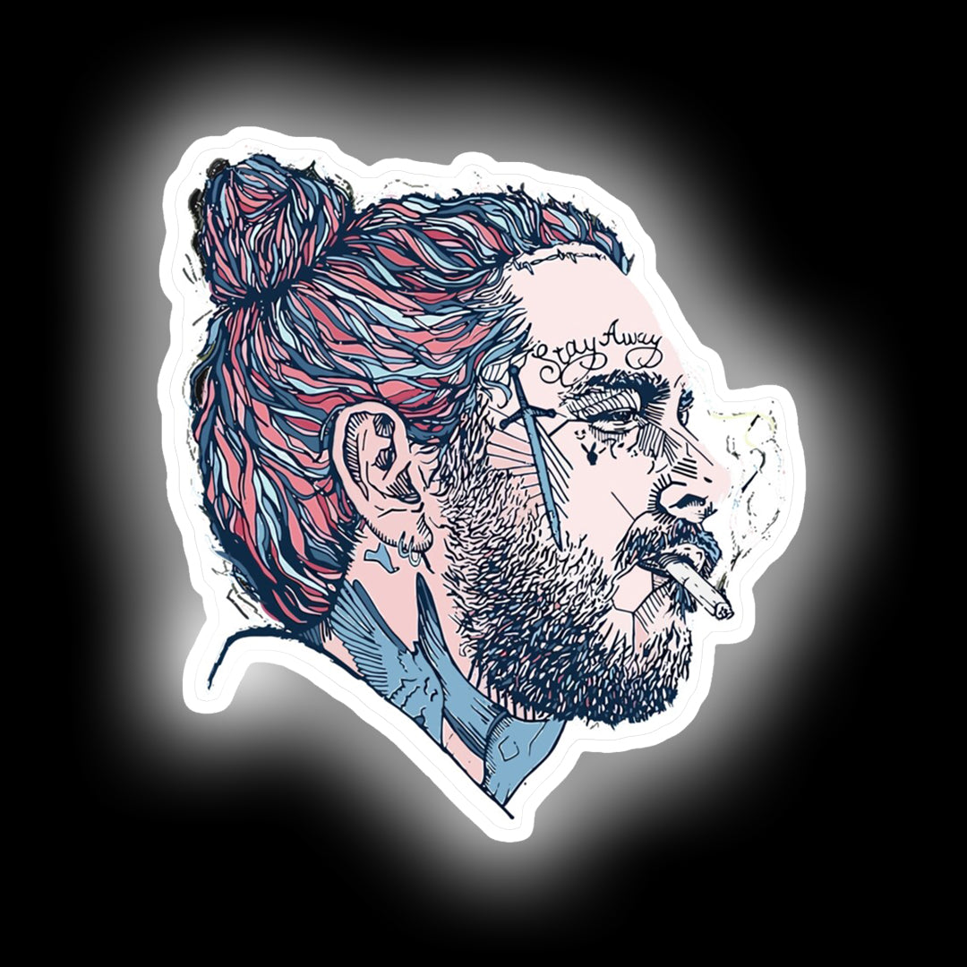 Post Malone Arts Neon Sign – Neon Factory