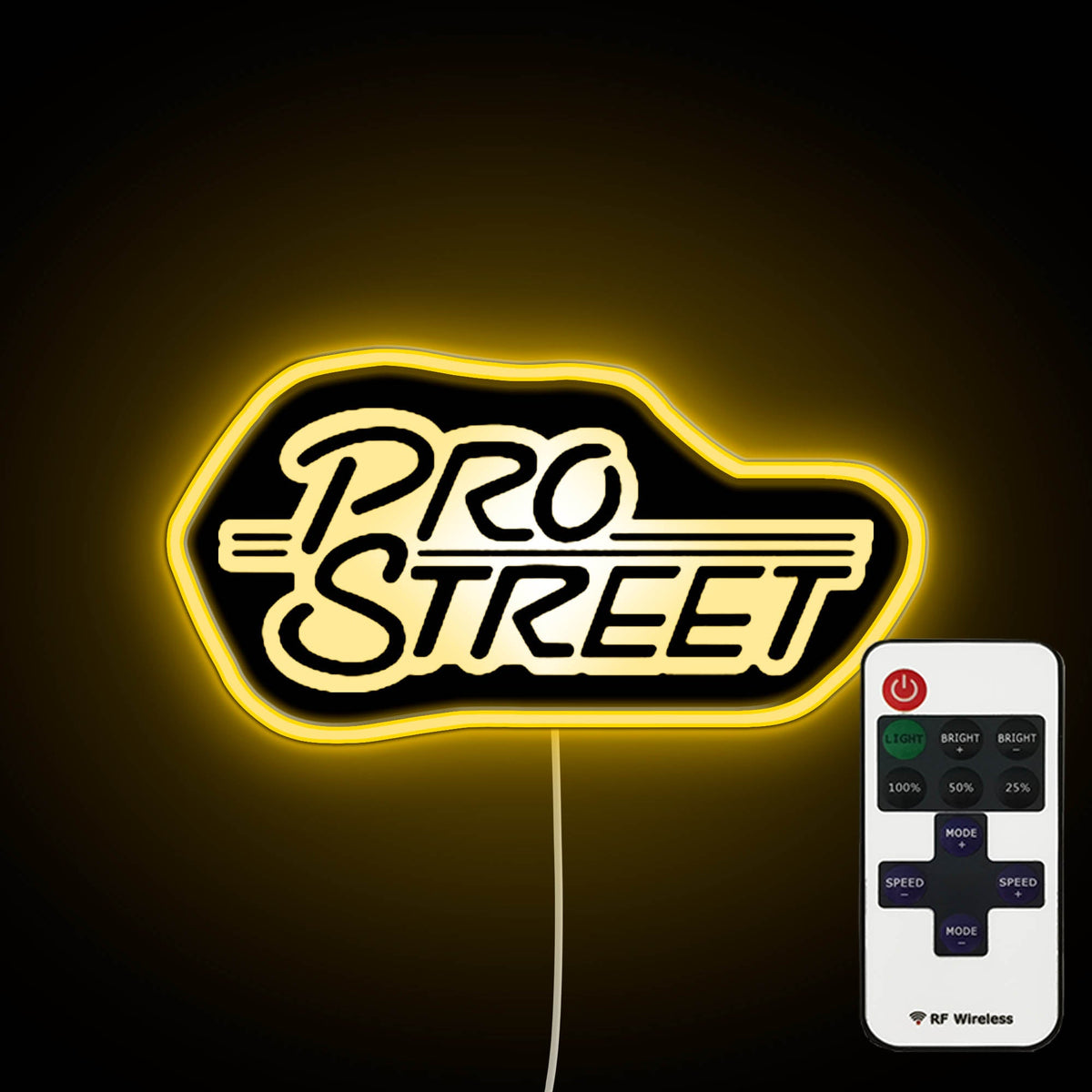 Neon Wall Light | The Pro Street Guy – Neon Factory