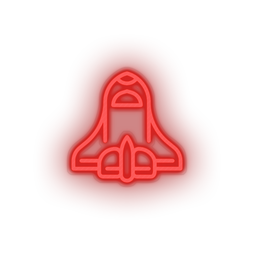 Space Ship Neon Sign - Space Led Neon Decor – Neon Factory
