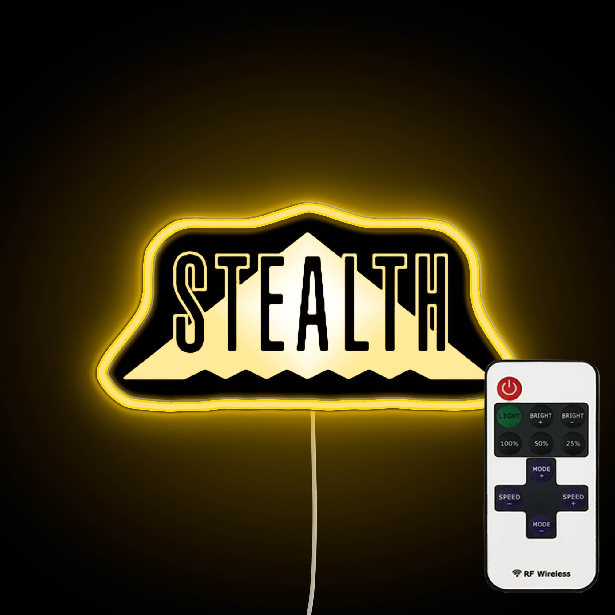 Stealth Logo Neon Wall Light || 5,000+ Global Online Shoppers