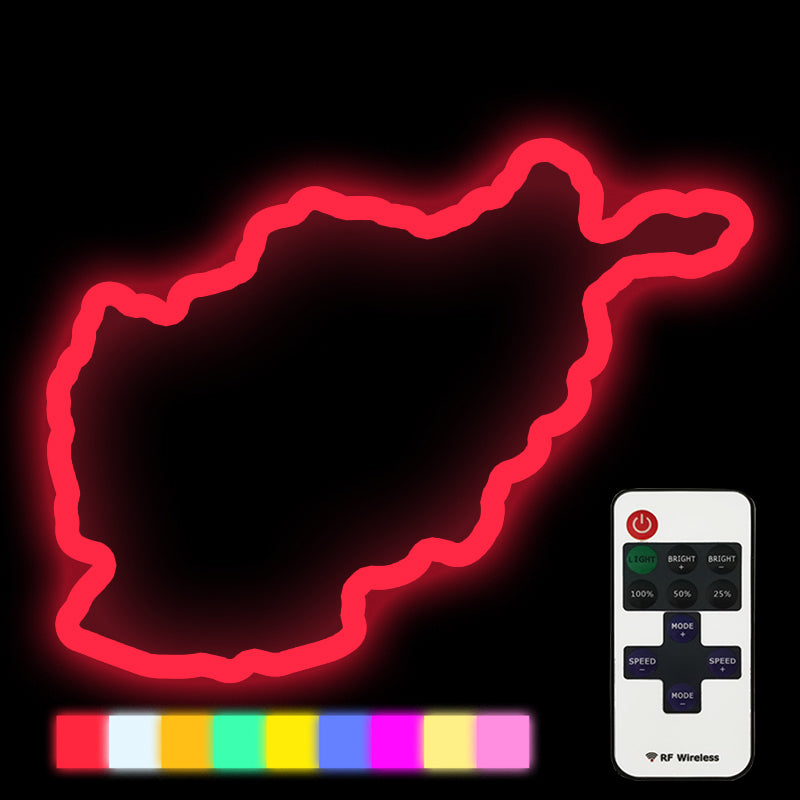 Afghanistan Neon Sign – Neon Factory