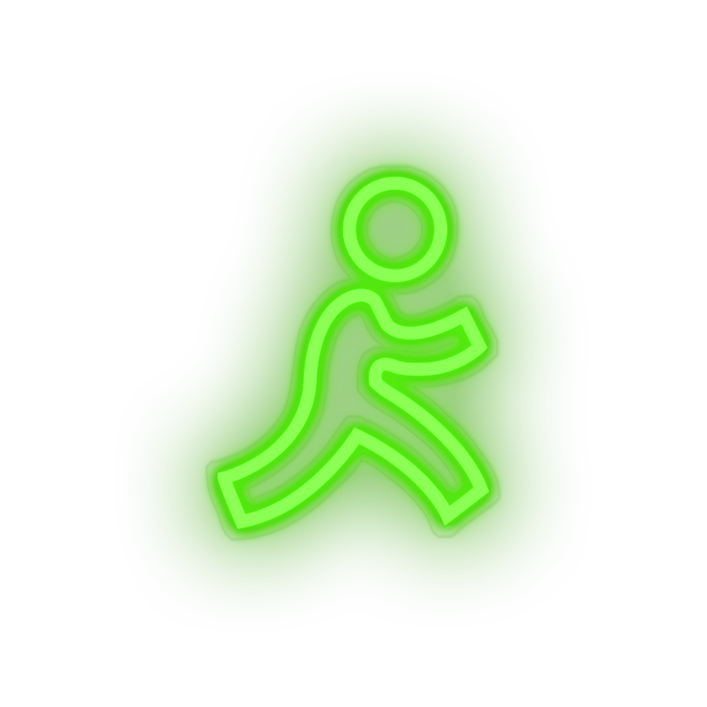 Aim Neon Sign - Brands And Social Led Neon Decor