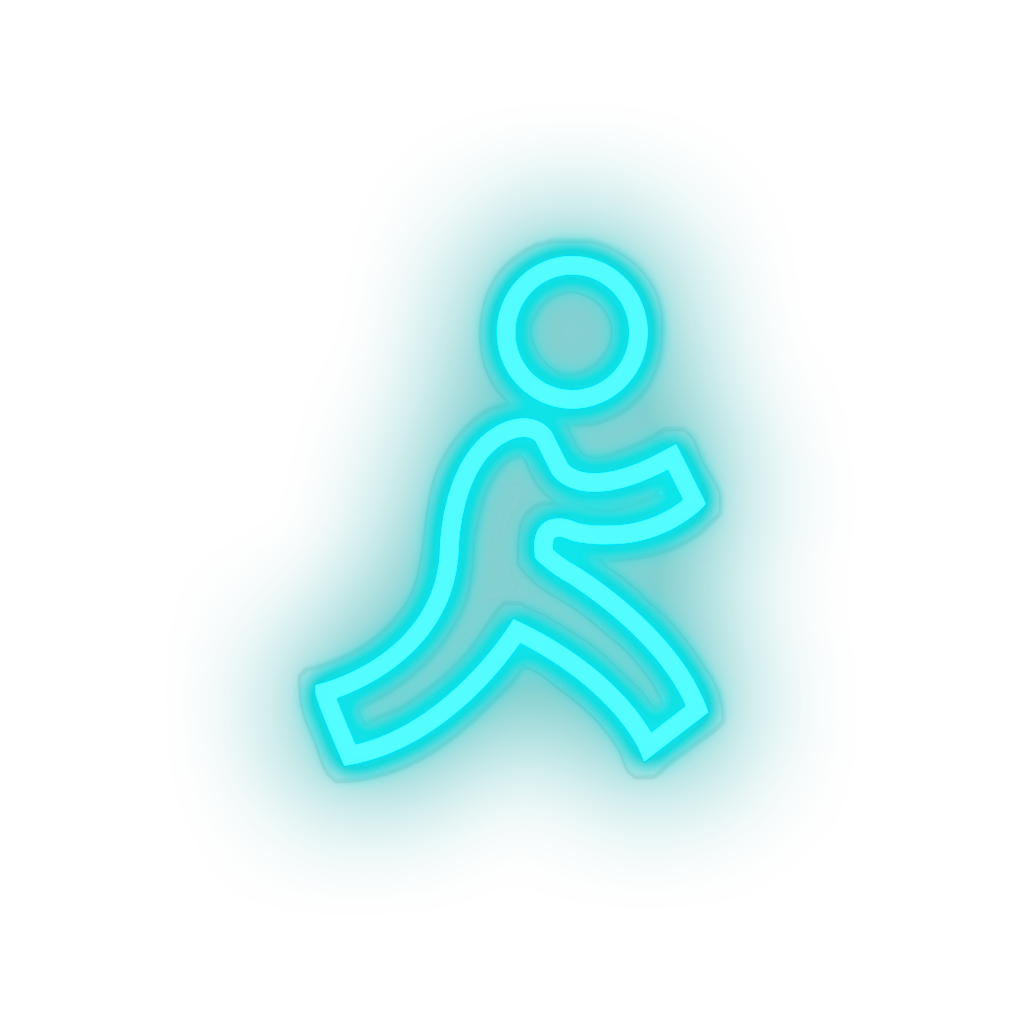 Aim Neon Sign - Brands And Social Led Neon Decor