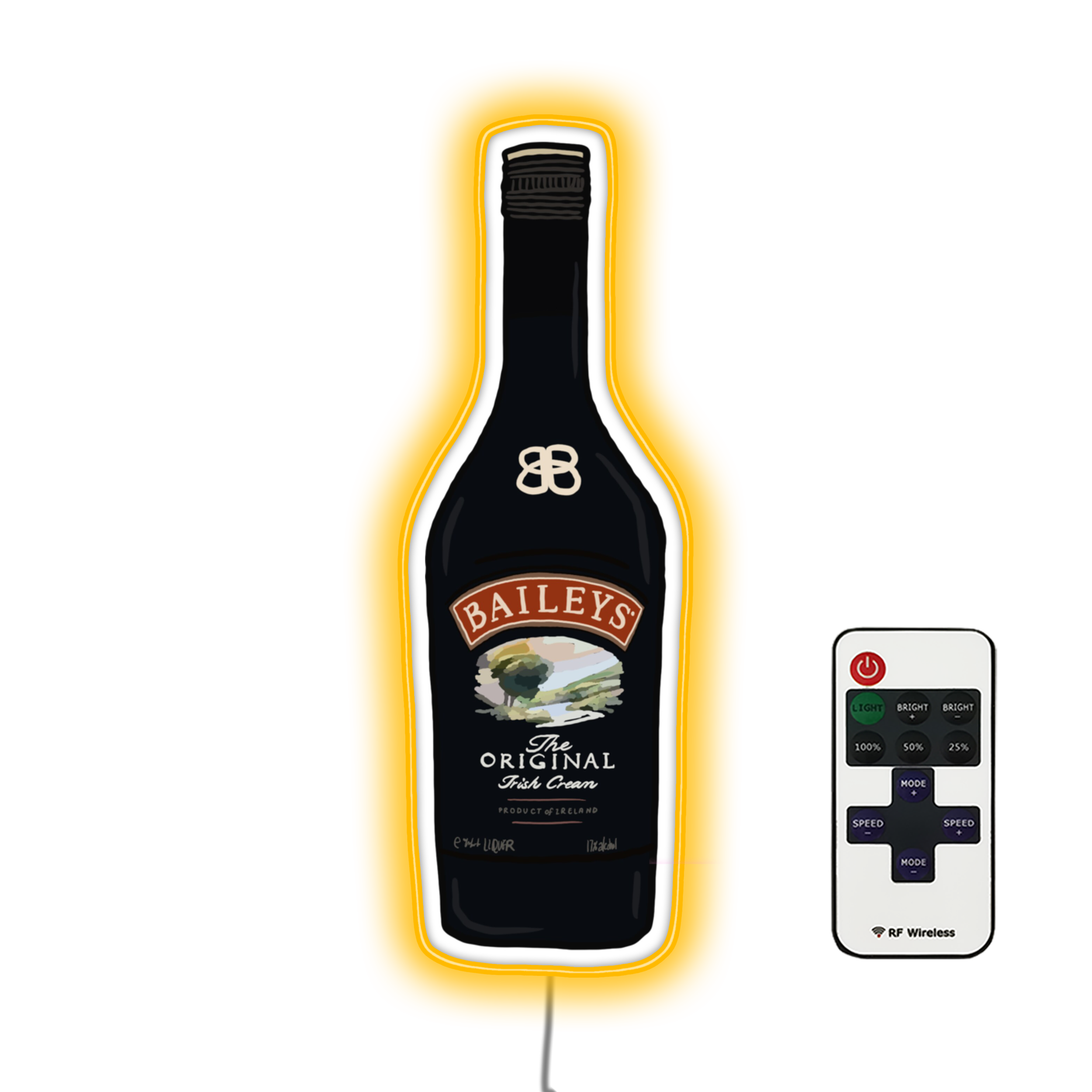 BAILEYS Bar Bar Neon Sign Made with LED