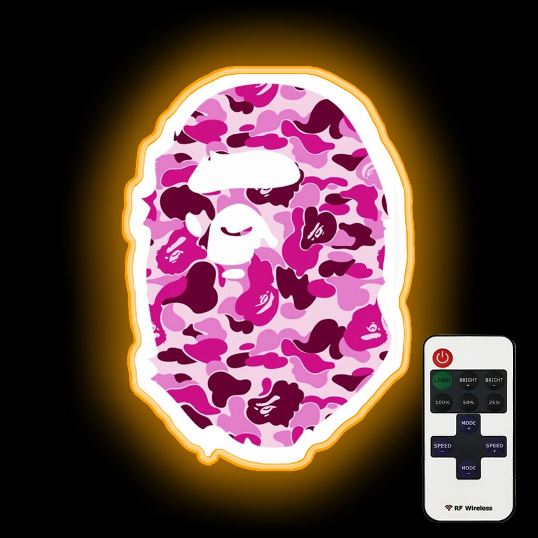 Bape Camo Neon Signs | Bape Camo Led Lights For Sale – Neon Factory