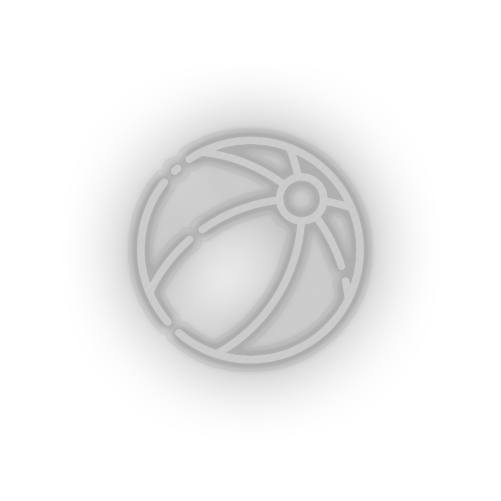 Beach Ball Neon Sign - Summer Holiday Led Neon Decor – Neon Factory