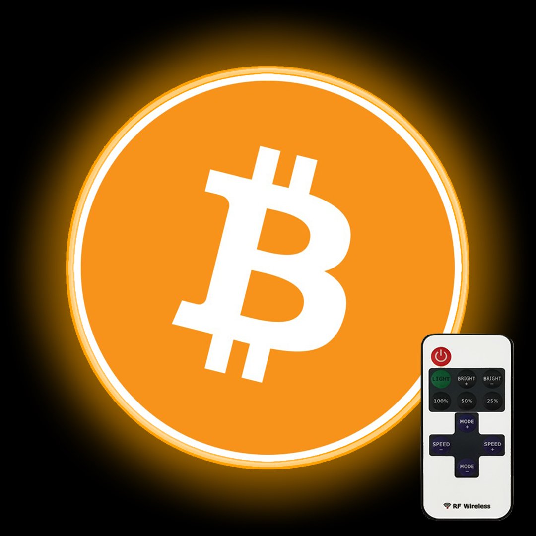 Buy Bitcoin neon signs | Bitcoin led lights for sale