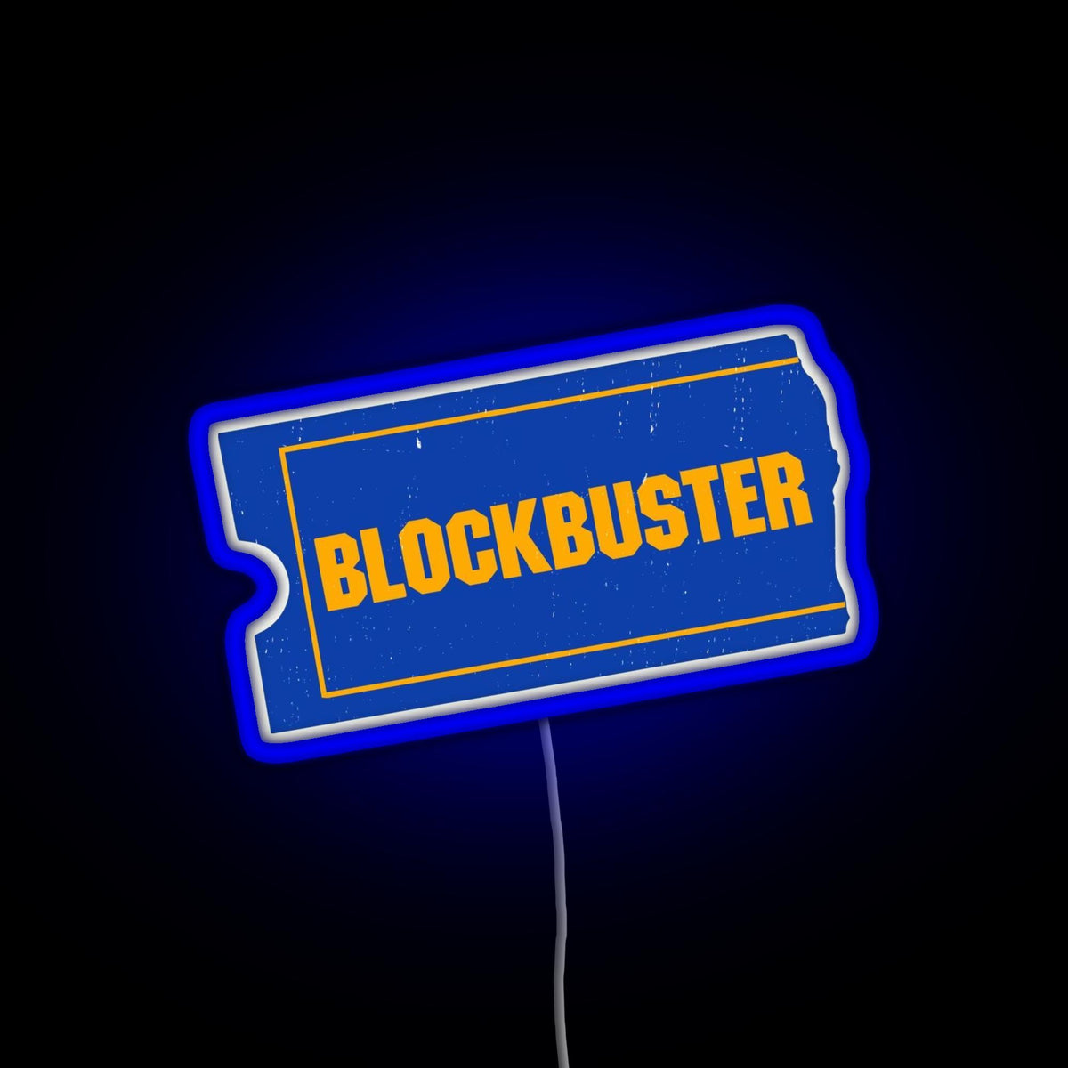 Blockbuster Video Logo Rgb Neon Sign – Neon Factory