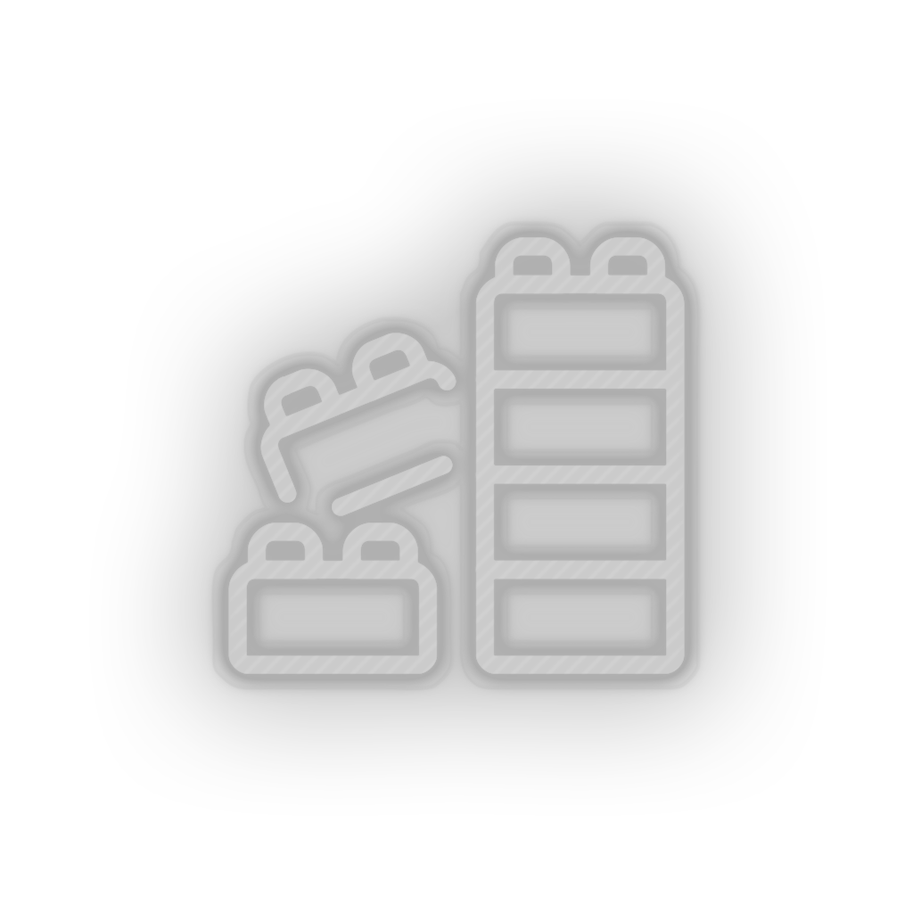 Blocks Lego Play Toy Neon Sign - Family Babies Kids Led Neon Decor