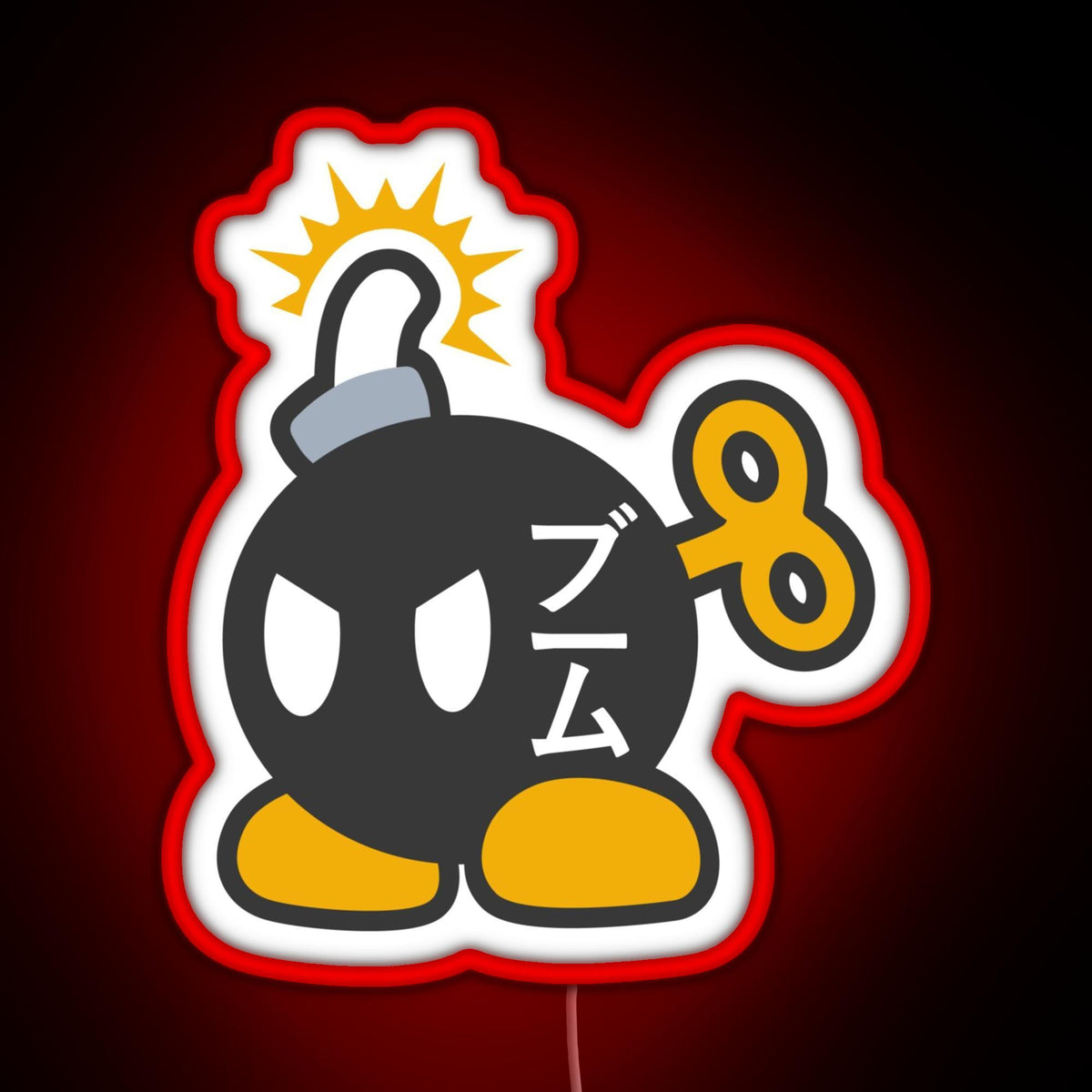 Bob omb RGB neon sign