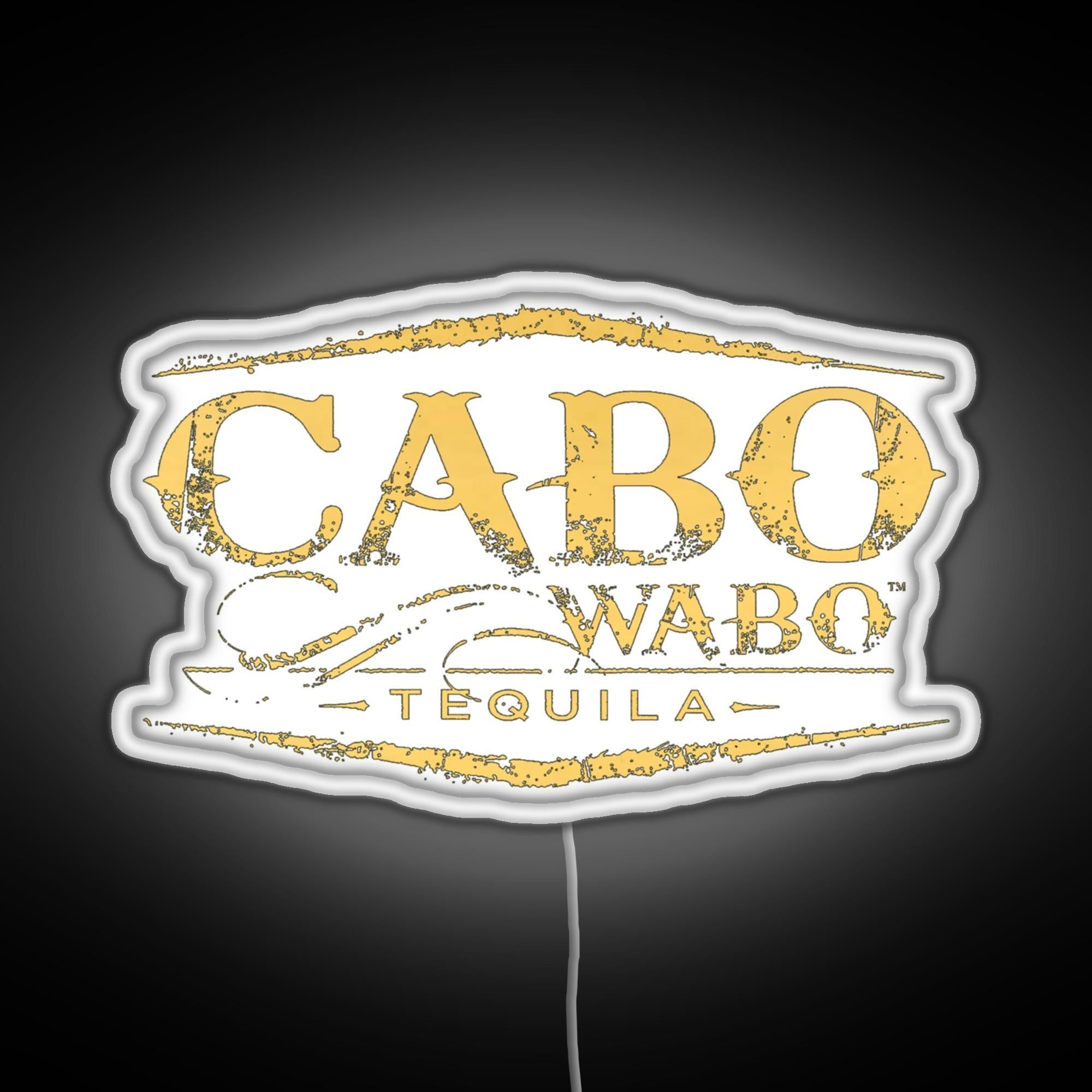 Cabo Wabo Tequila RGB neon sign