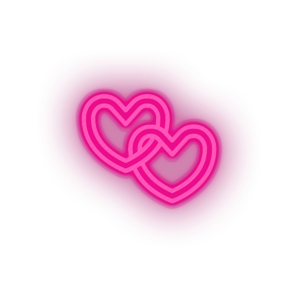 Chain Neon Sign - Valentine Day With Love Led Neon Decor – Neon Factory