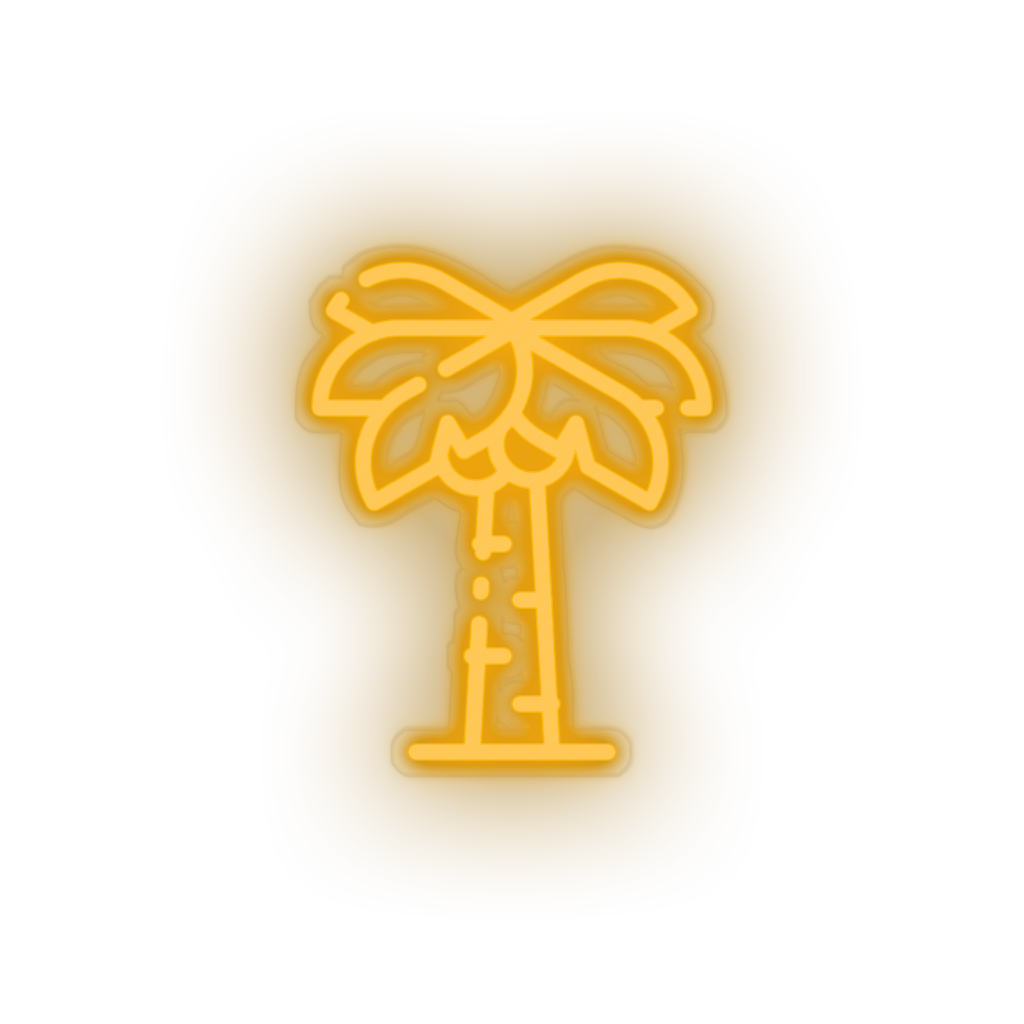 Coconut Drink Neon Sign - Summer Holiday Led Neon Decor – Neon Factory