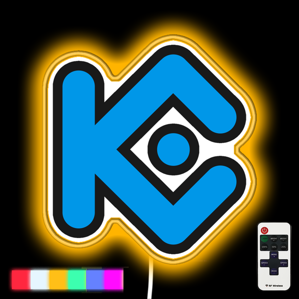 Kucoin Cryptocurrency Neon Led Sign – Neon Factory