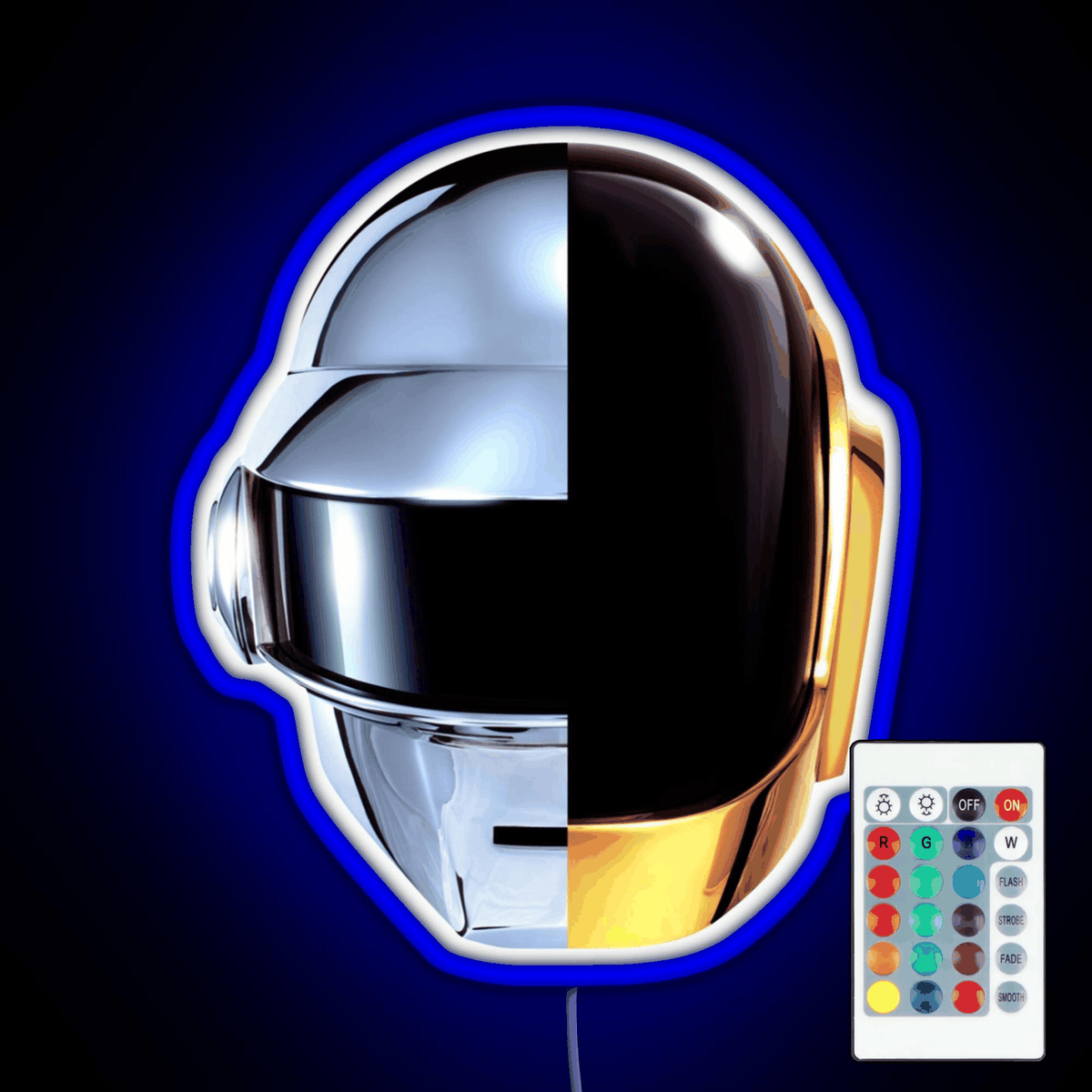 Daft Human RGB neon sign