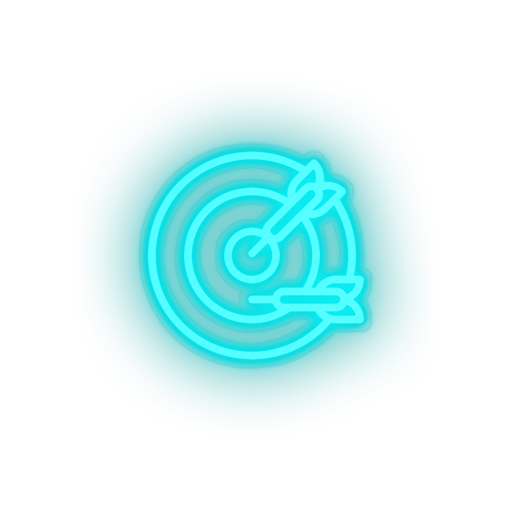 Dart Neon Sign - Carnival And Amusement Led Neon Decor – Neon Factory