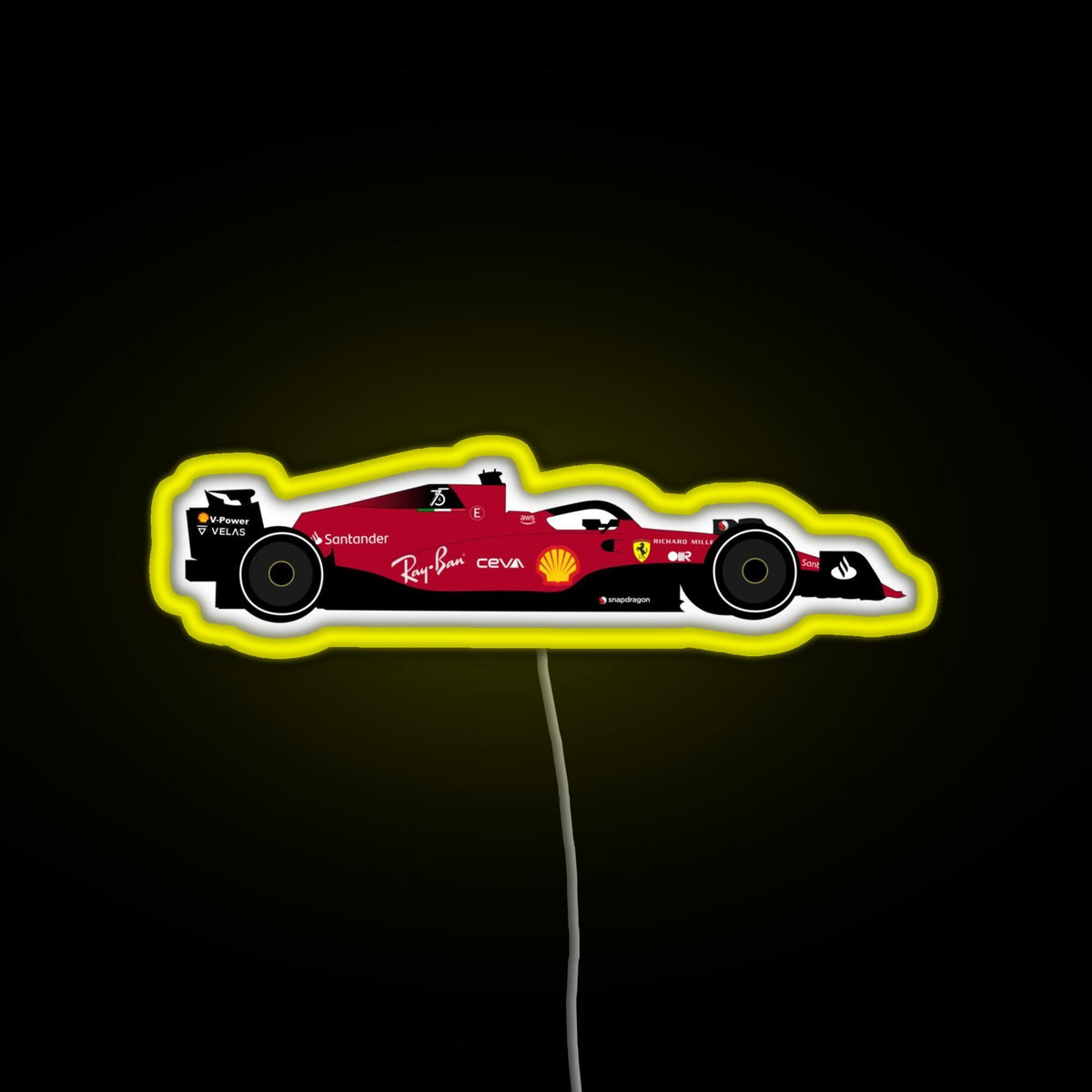 Ferrari 2022 RGB neon sign