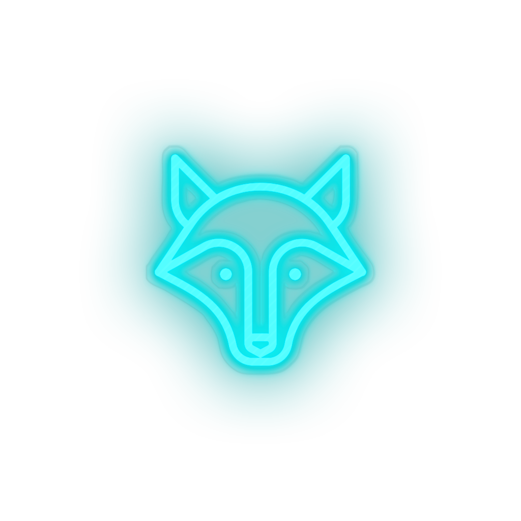 Fox Neon Sign - Animals Led Neon Decor – Neon Factory