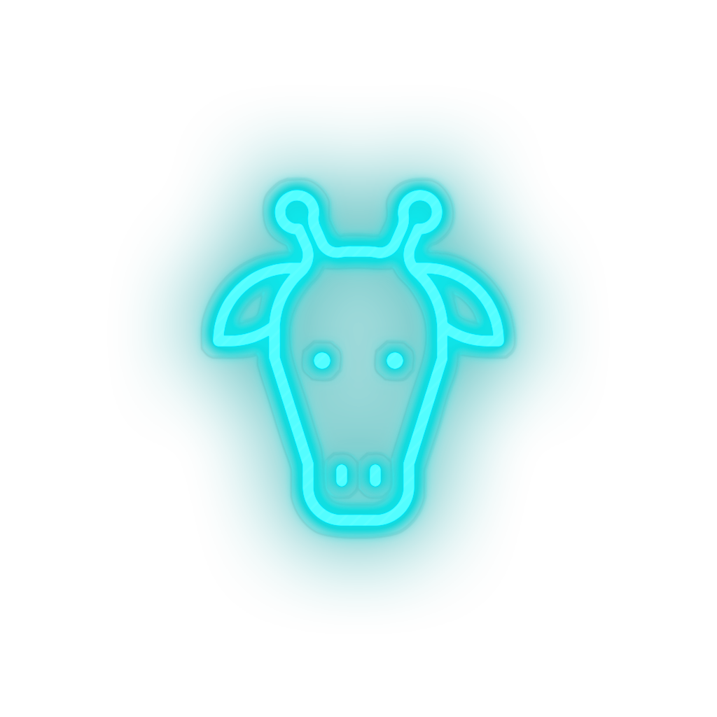 Giraffe Neon Sign - Animals Led Neon Decor – Neon Factory