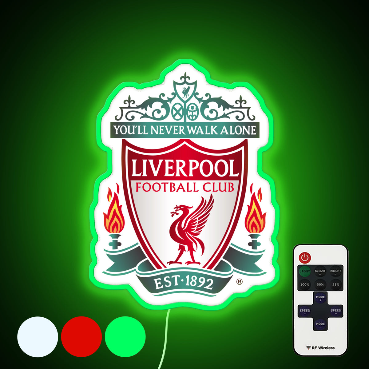 Find a Liverpool Badge Neon Sign