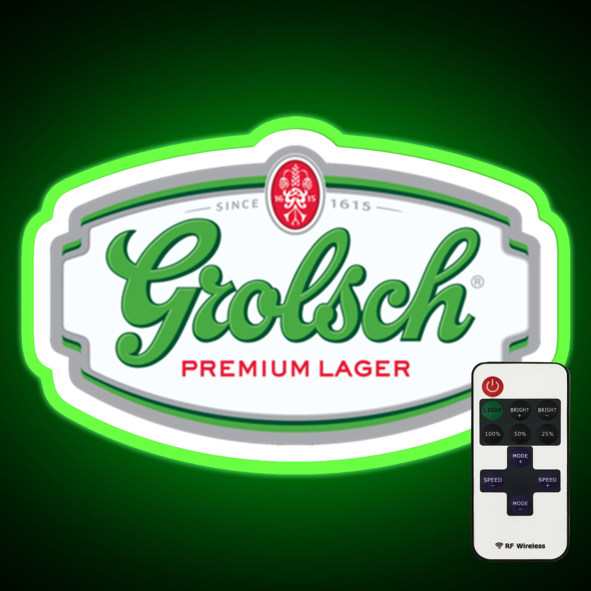 Grolsch Premium Lager Neon Led Sign For Your Bar – Neon Factory