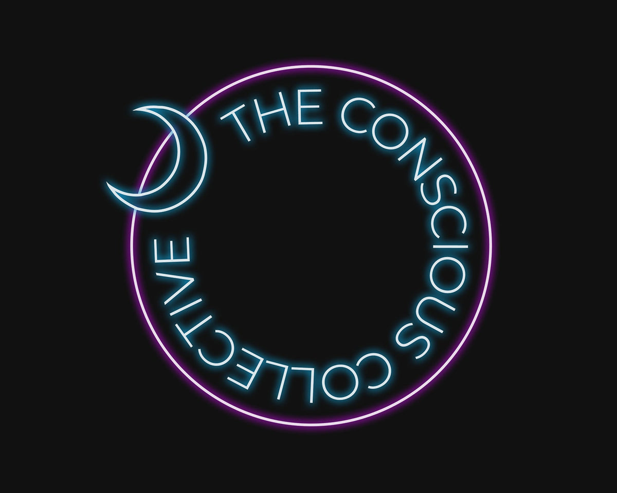 Psychic Logo Neon Sign, Tarot Logo Round, Minimalist Moon Logo Instagr ...