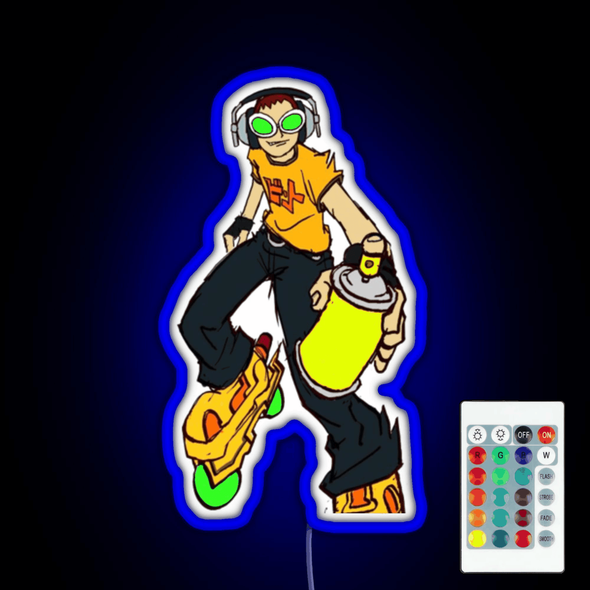 Jet Set Radio Beat Rgb Neon Sign – Neon Factory