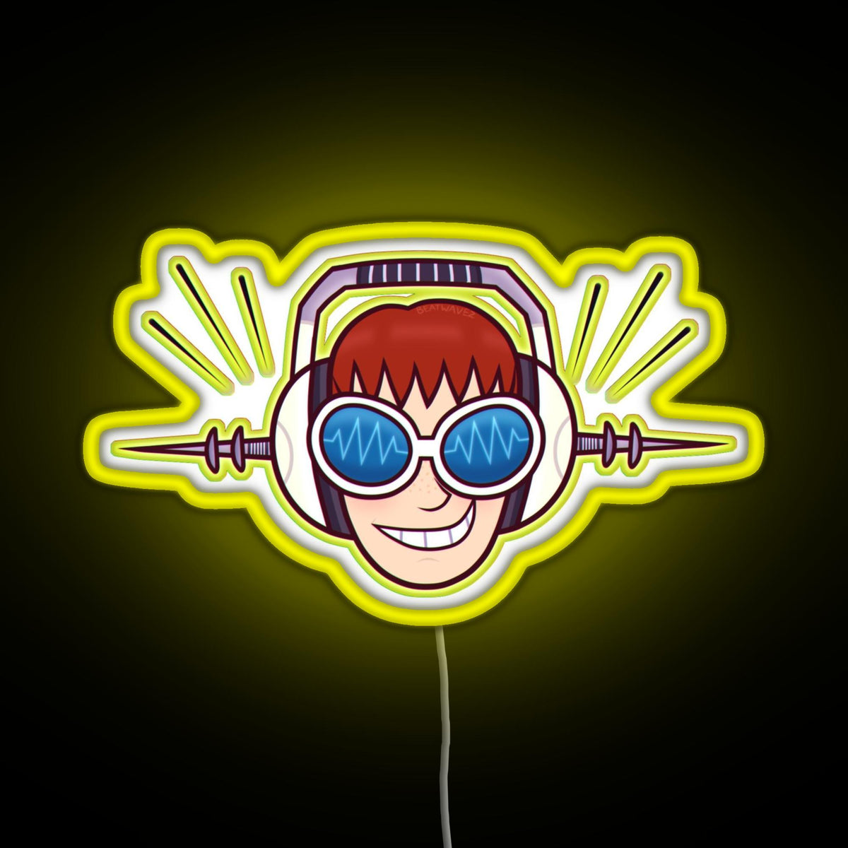 JSRF Beat RGB neon sign