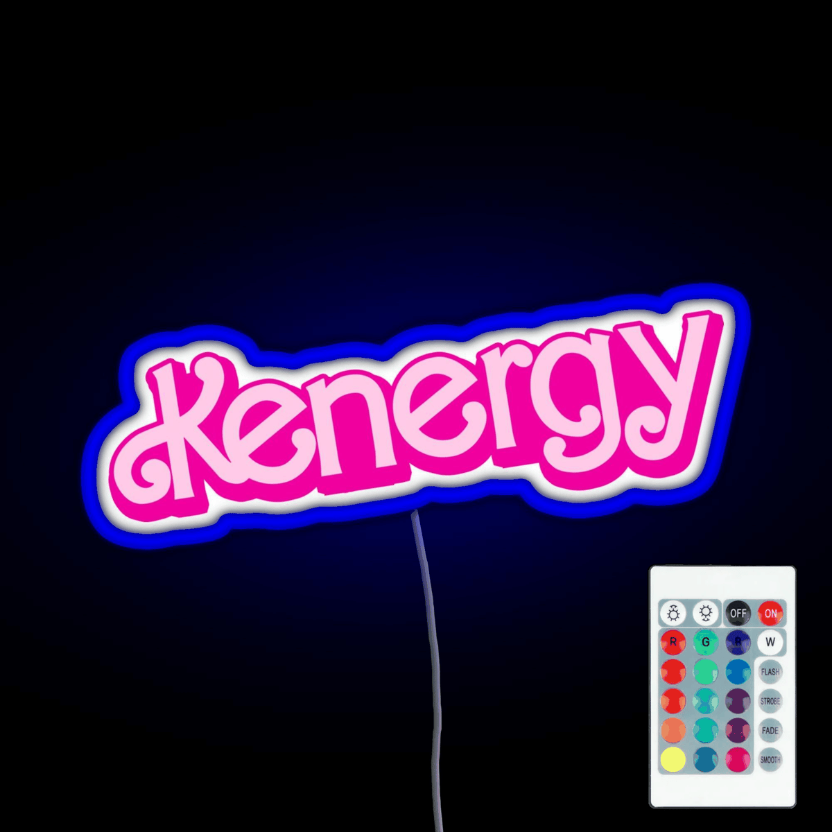 Kenergy RGB neon sign