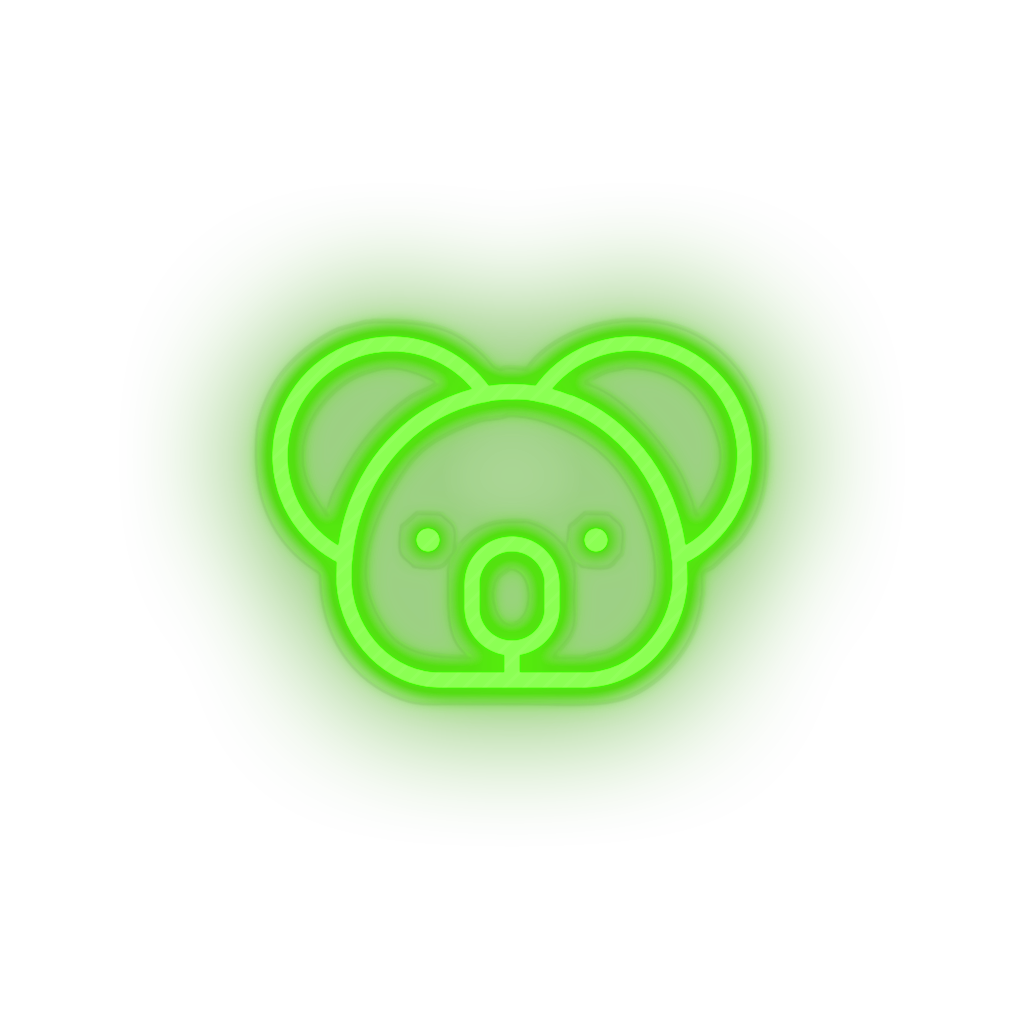 Koala Neon Sign - Animals Led Neon Decor