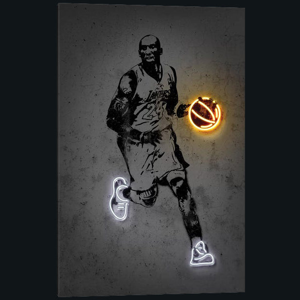Kobe Byant Print Art Neon Sign – Neon Factory