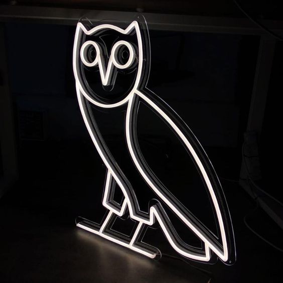 The Ovo Owl Lamp Fan Art Neon Sign For Home Decor – Neon Factory