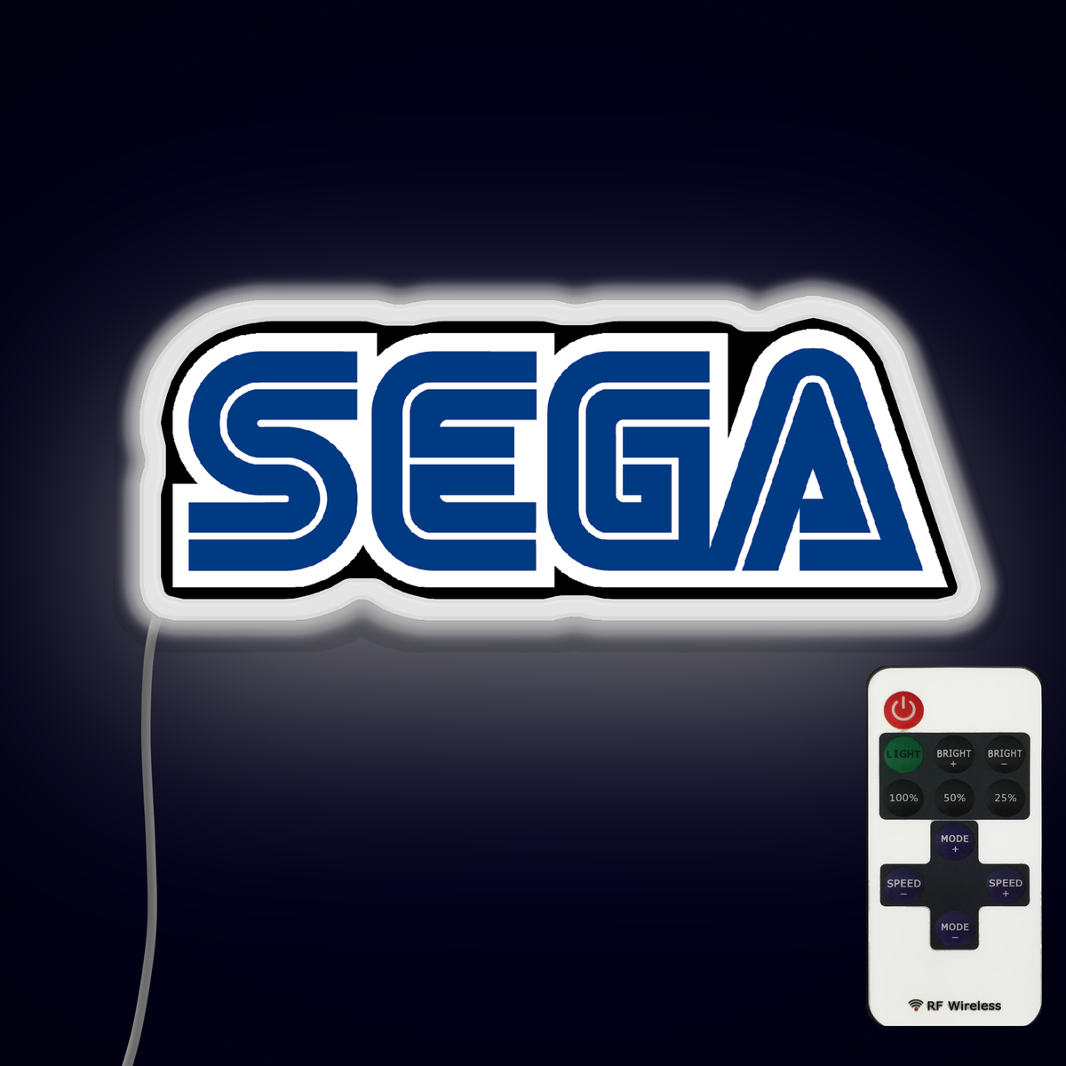 Neon Sign Of The Sega Logo – Neon Factory