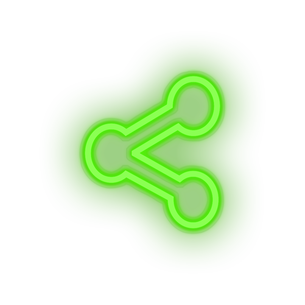 Sharethis Neon Sign - Brands And Social Led Neon Decor – Neon Factory