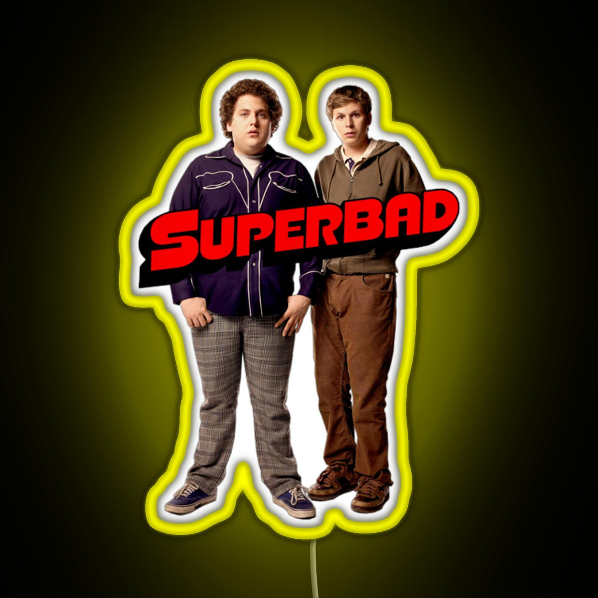 Superbad Movie RGB neon sign