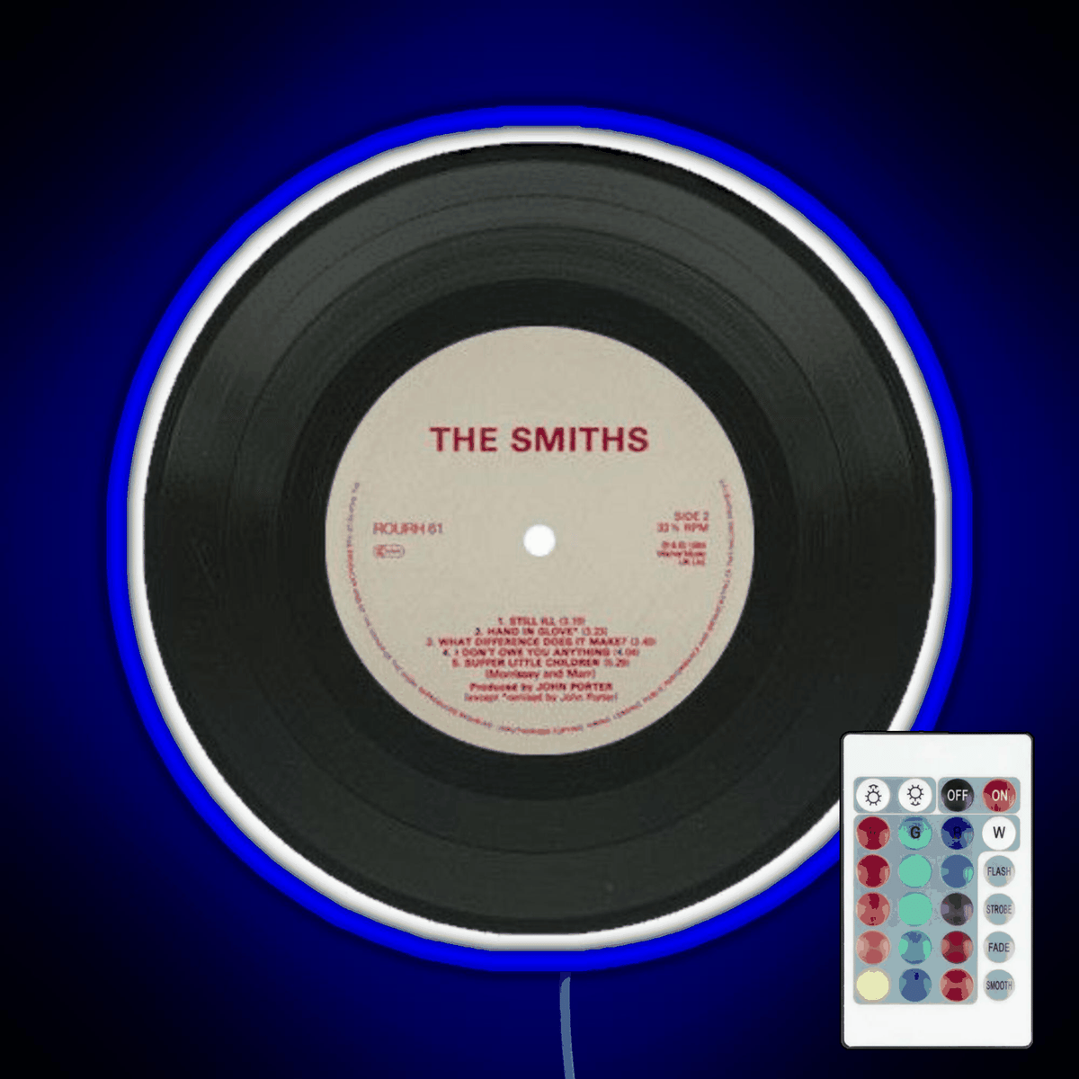 The Smiths Music Disc Rgb Neon Sign – Neon Factory
