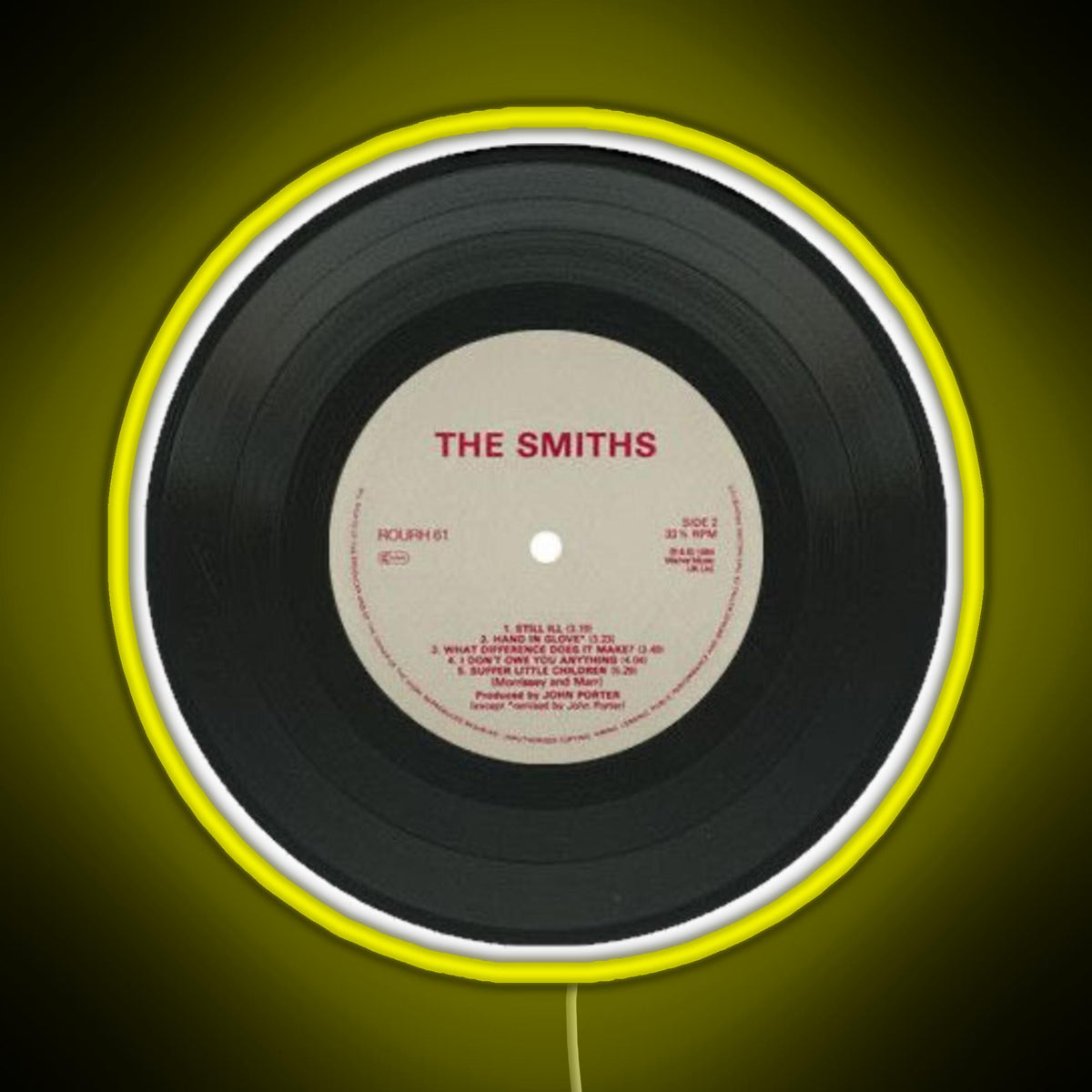 The Smiths Music Disc Rgb Neon Sign – Neon Factory