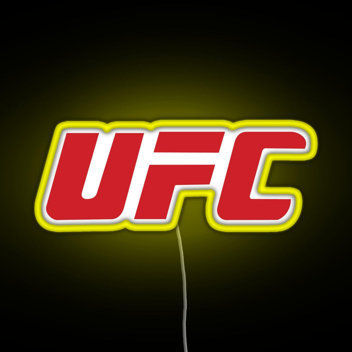 UFC MMA BOXING RGB neon sign