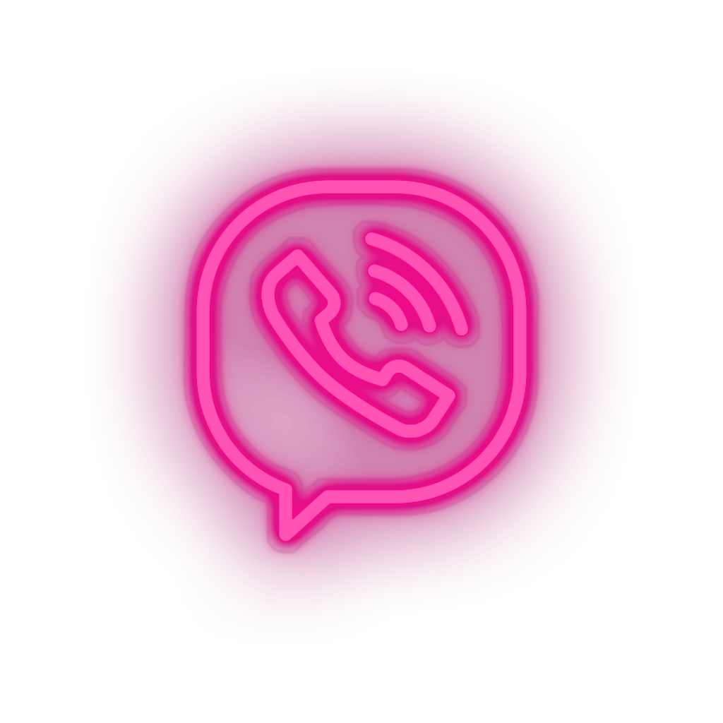 Viber Neon Sign - Brands And Social Led Neon Decor