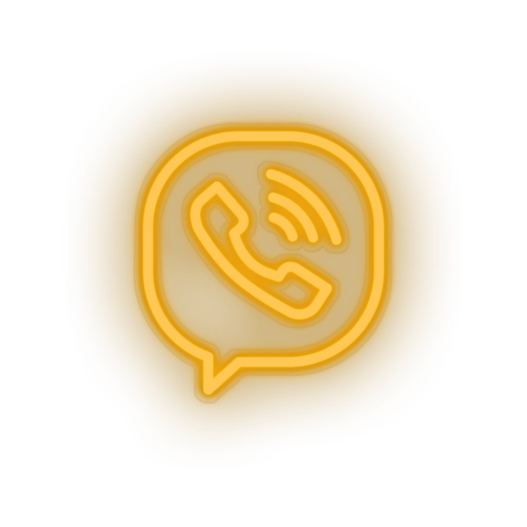 Viber Neon Sign - Brands And Social Led Neon Decor